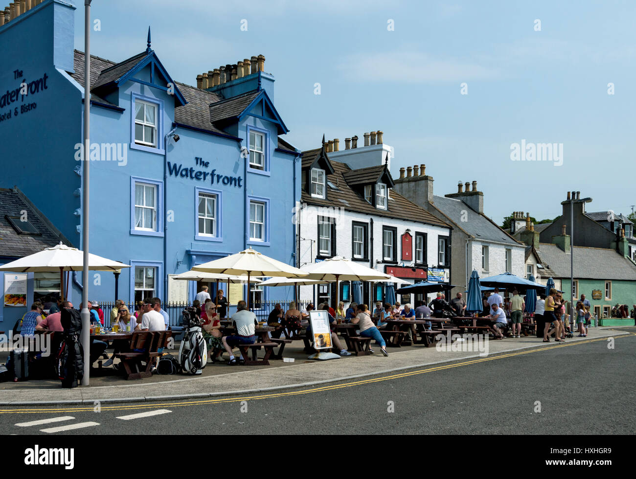 The Waterfront pub, Portpatrick, Dumfries and Galloway, Scotland, UK ...