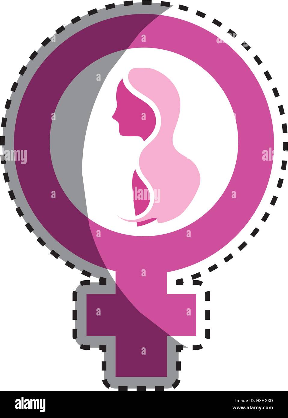symbol woman day celebration Stock Vector Image & Art - Alamy