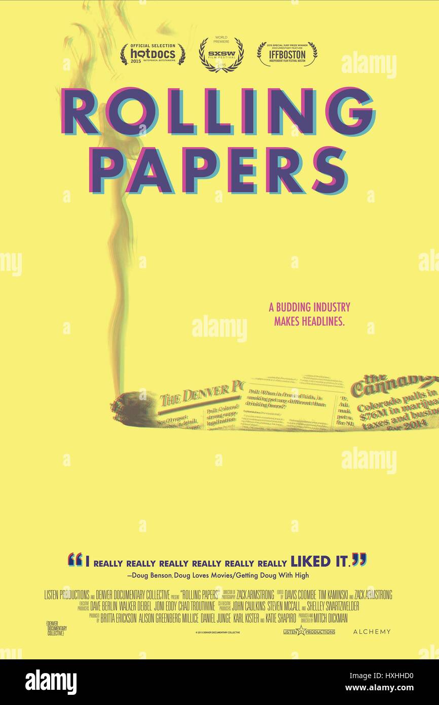 Rolling Papers High Resolution Stock Photography and Images - Alamy