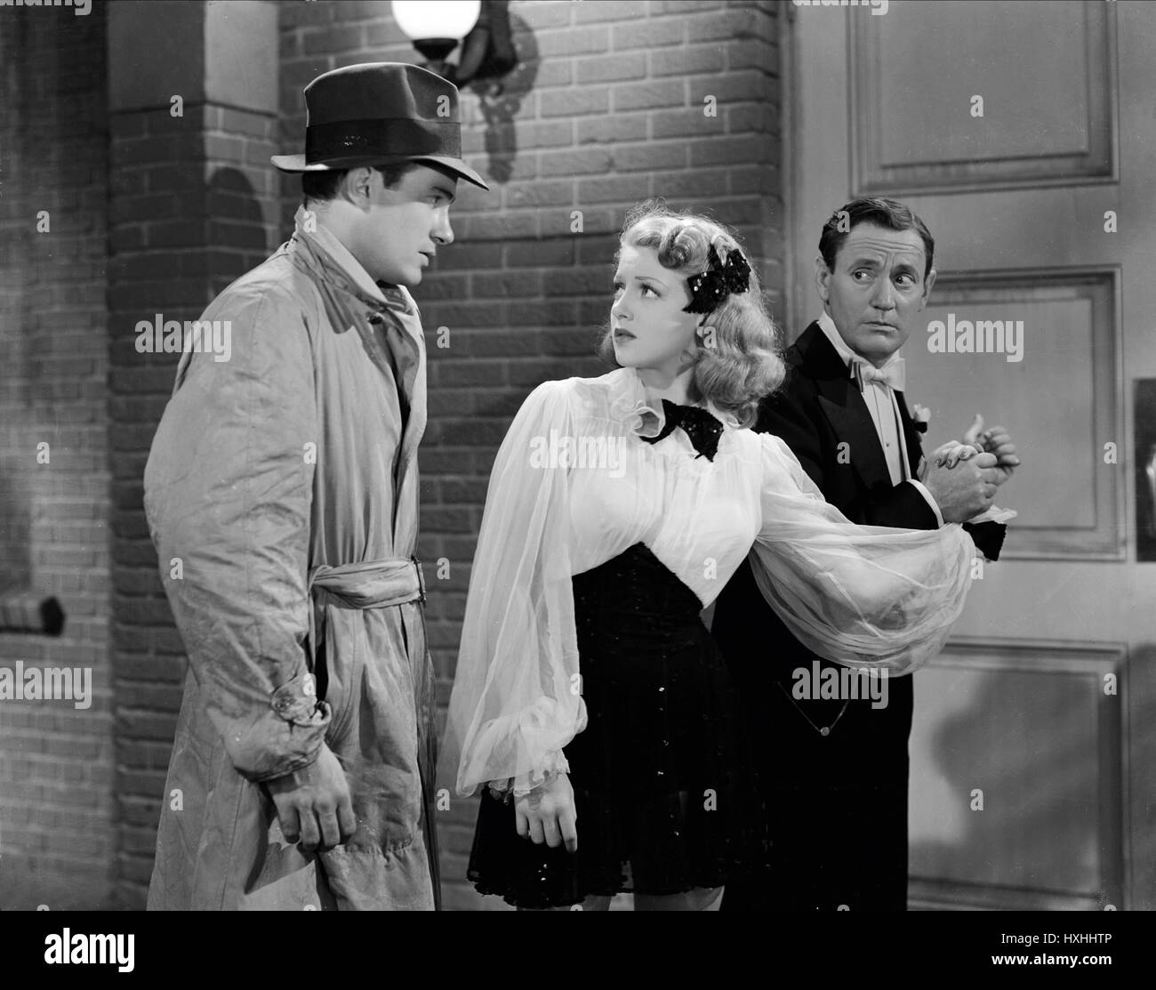 RICHARD CARLSON, LANA TURNER, ROSCOE KARNS, DANCING CO-ED, 1939 Stock ...
