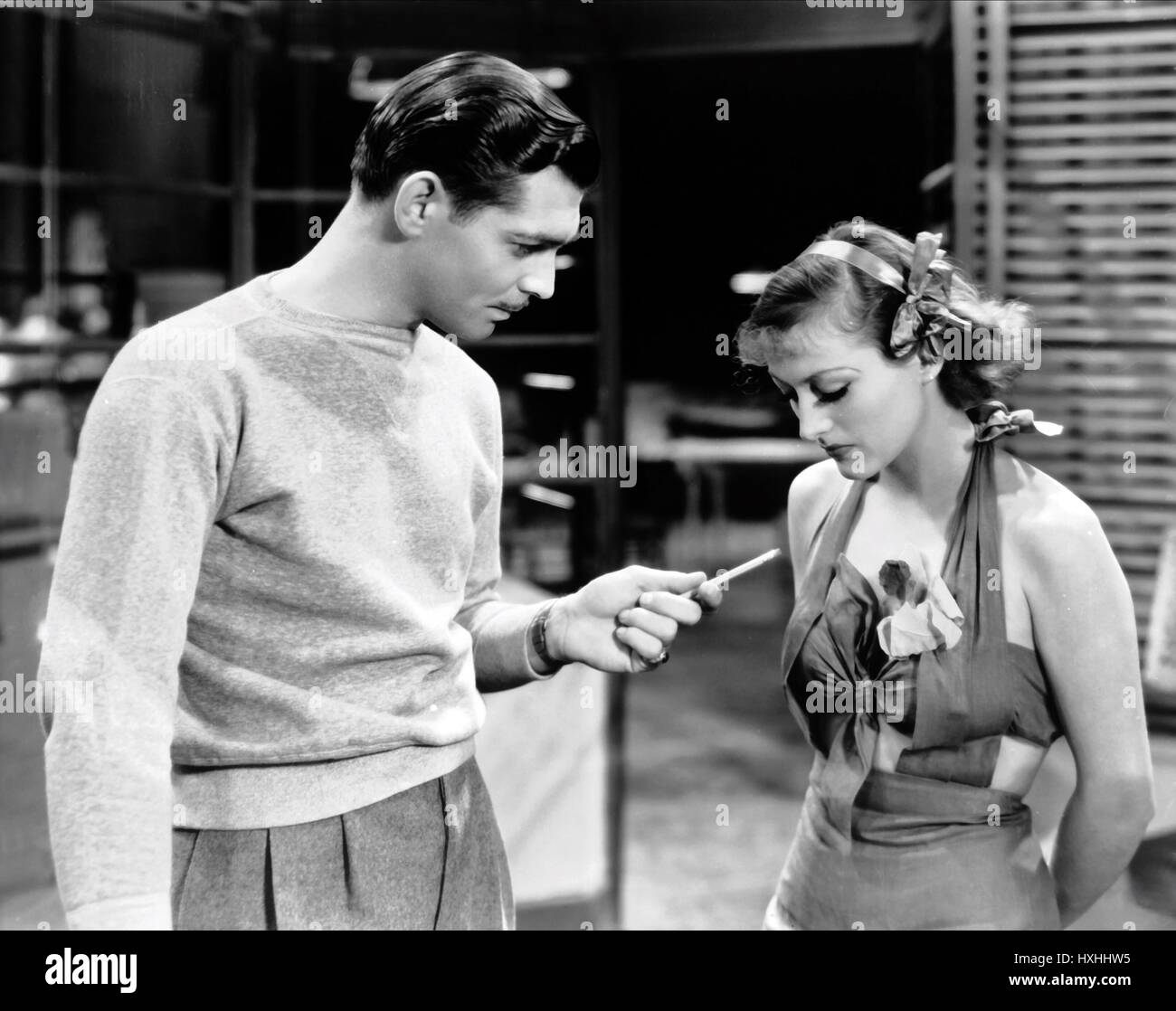 CLARK GABLE, JOAN CRAWFORD, DANCING LADY, 1933 Stock Photo - Alamy