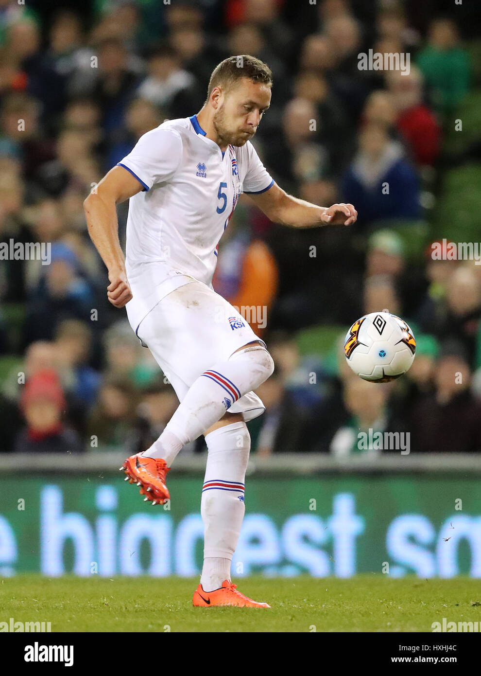 Iceland's Sverrir Ingi Ingason Stock Photo - Alamy