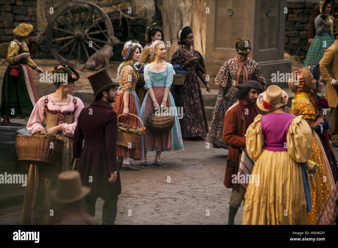 Cinderella Lily James Film Still High Resolution Stock Photography and ...
