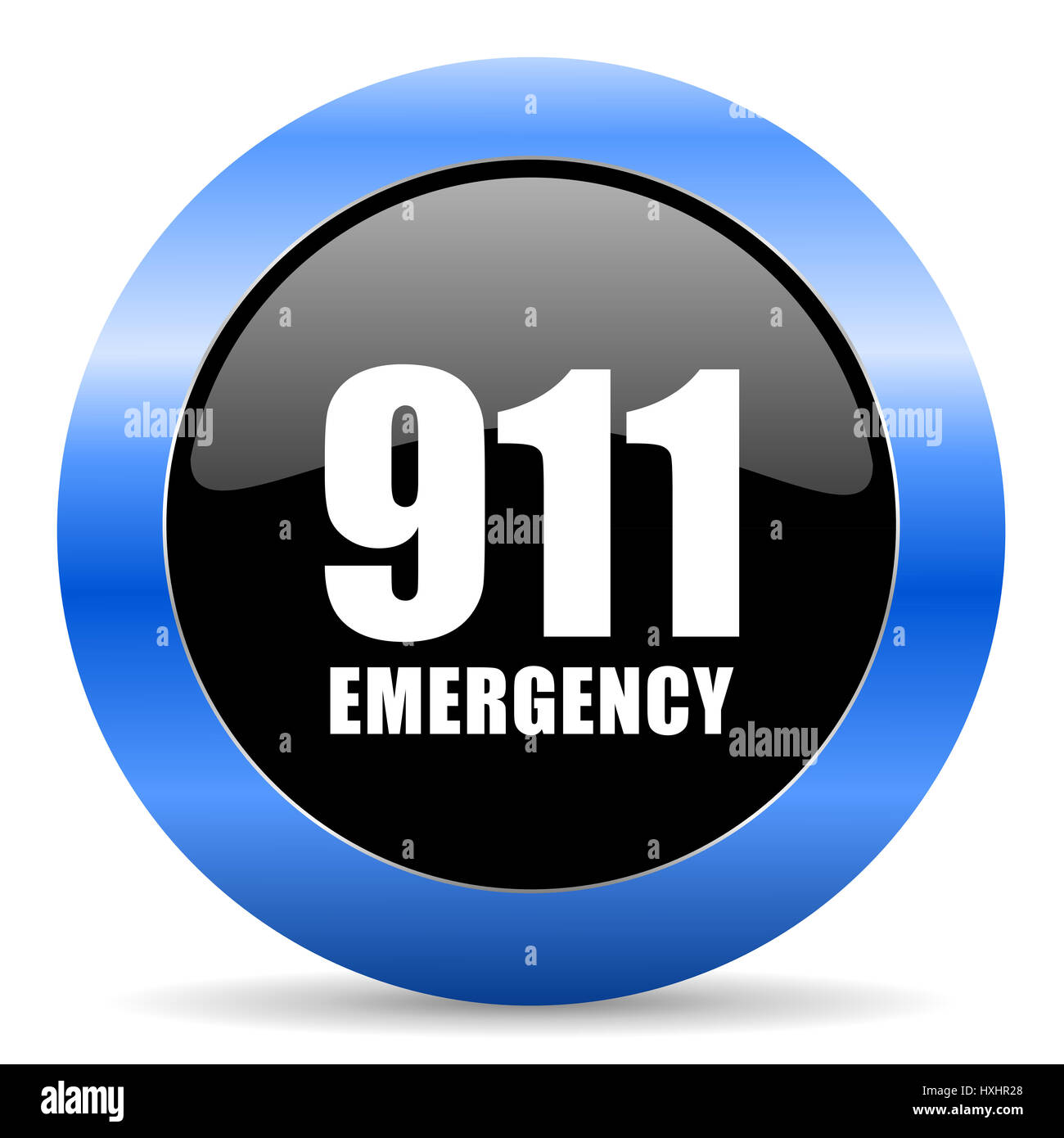 Number 911 icon hi-res stock photography and images - Alamy