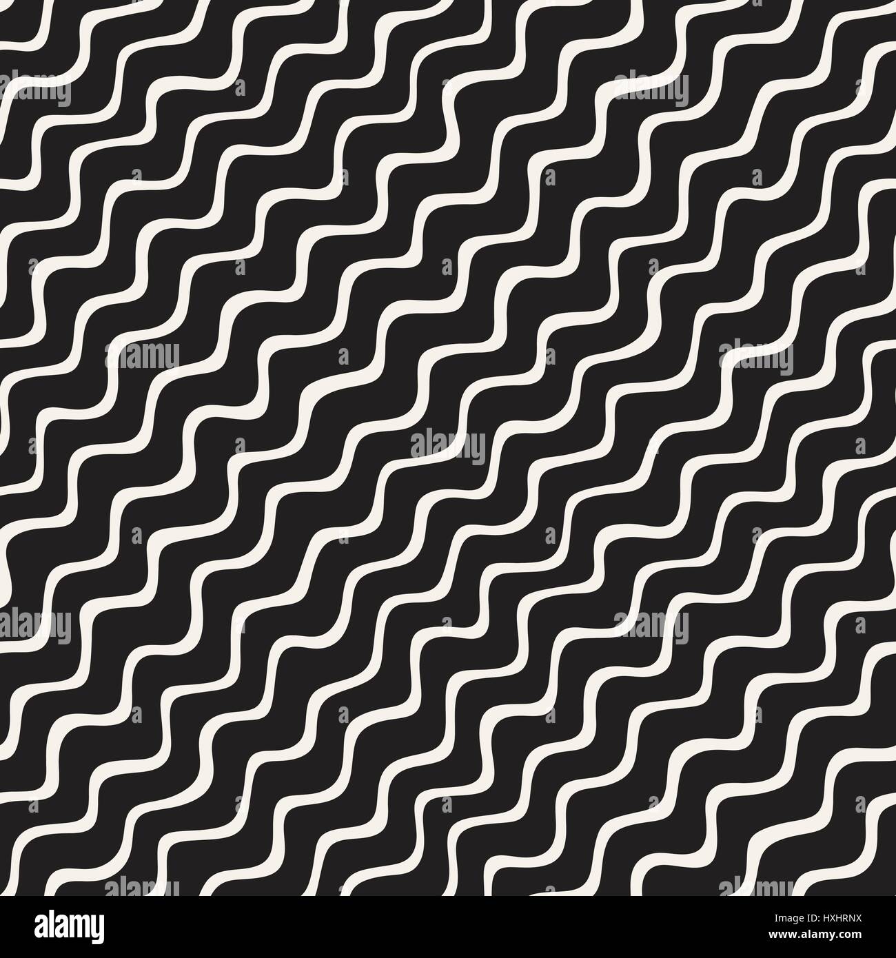 Wavy Ripple Hand Drawn Lines. Abstract Geometric Background Design ...