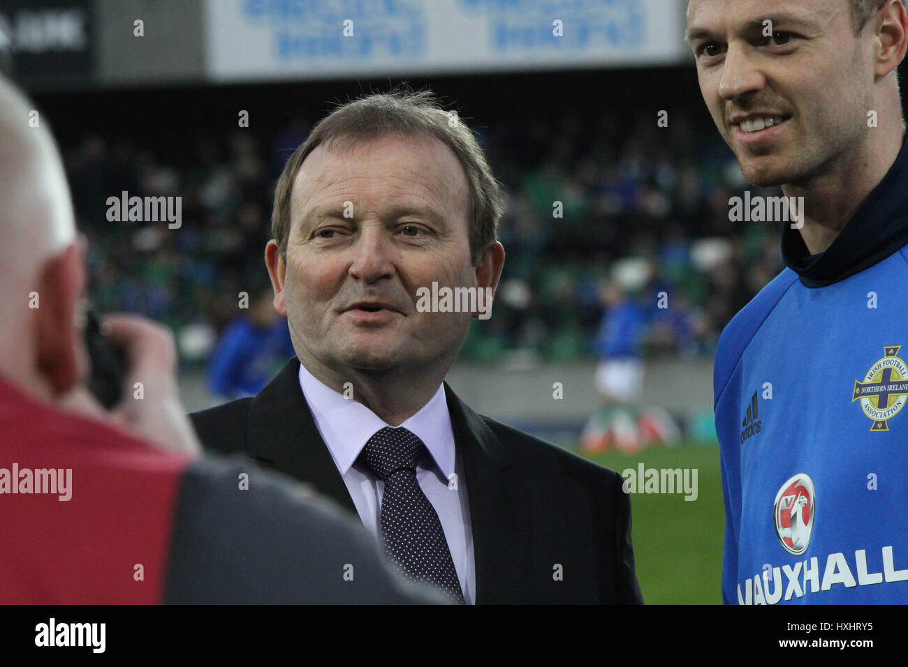 President irish football association hi-res stock photography and ...