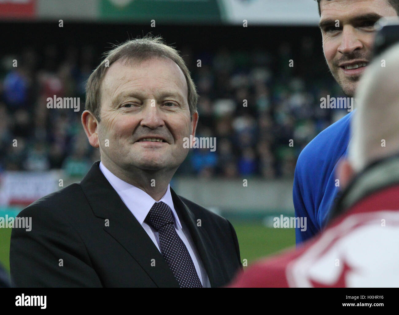 National Football Stadium at Windsor Park, Belfast. 26th March 2017 ...