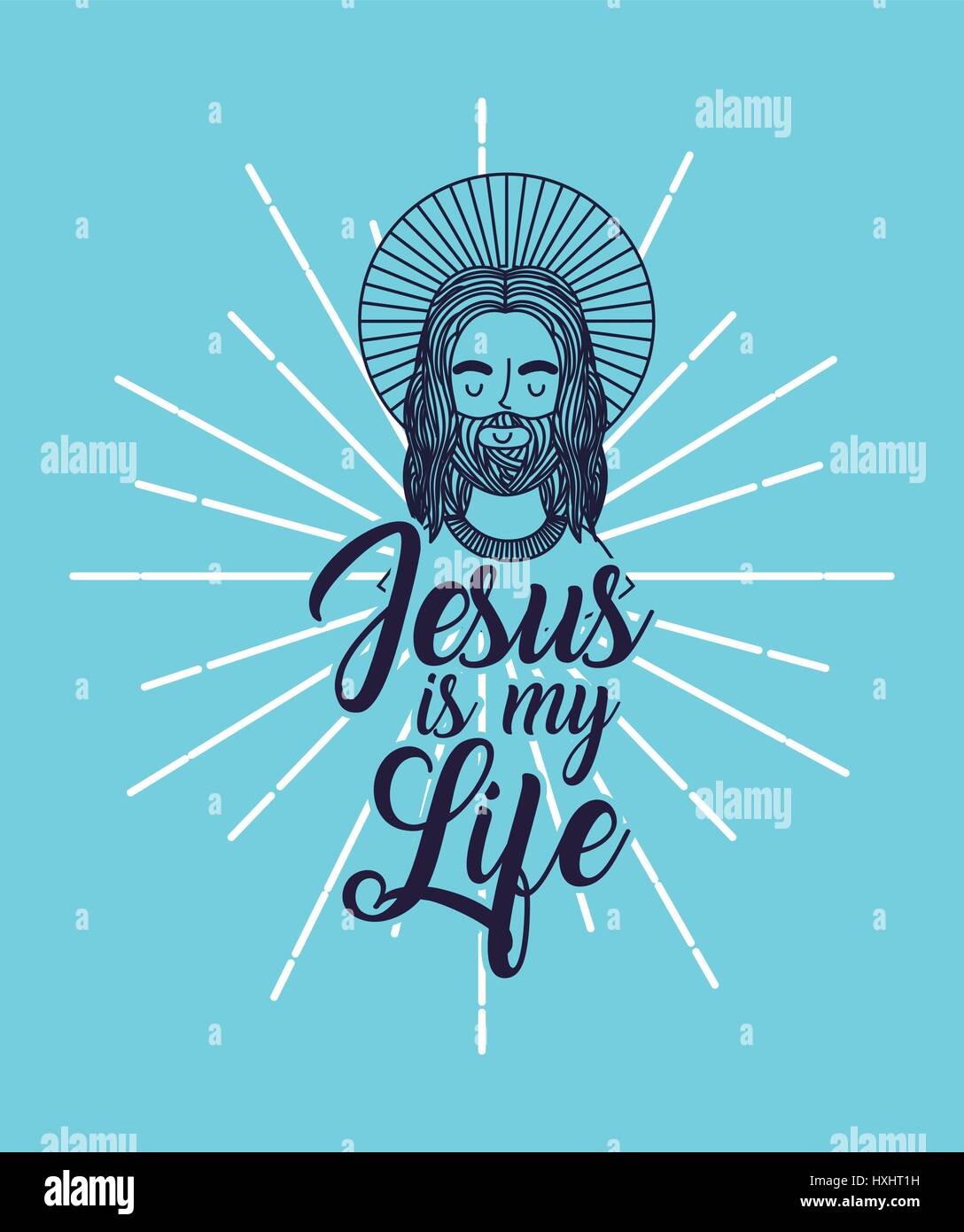jesus christ man icon Stock Vector Image & Art - Alamy