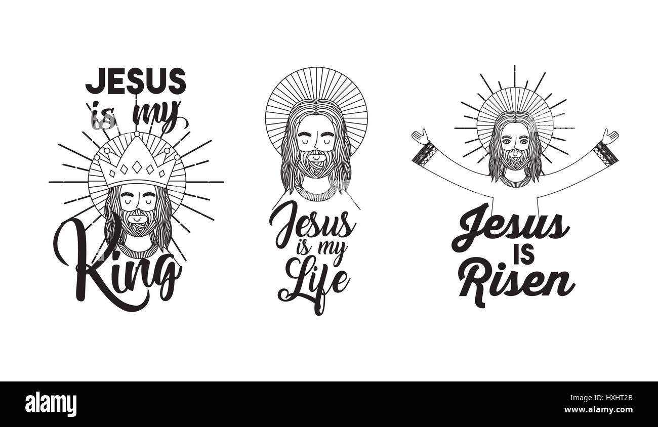 jesus christ design Stock Vector Image & Art - Alamy
