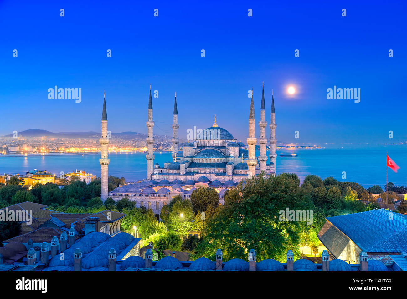 Blue Mosque at Istanbul Stock Photo - Alamy
