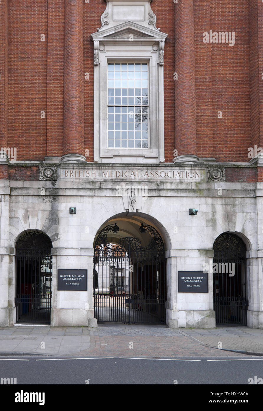 british medical association headquarters bma london Stock Photo - Alamy