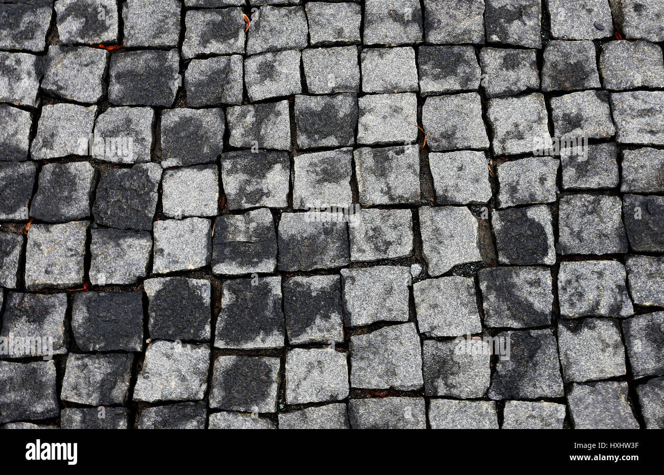 Beautiful texture of square bricks and pavement Stock Photo - Alamy