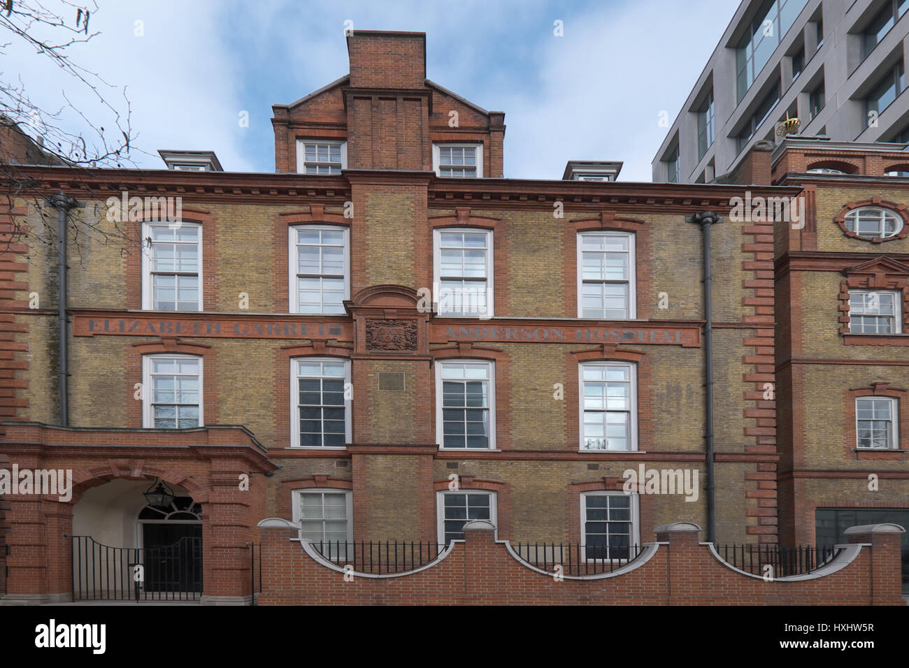 the elizabeth garrett anderson hospital building london Stock Photo - Alamy
