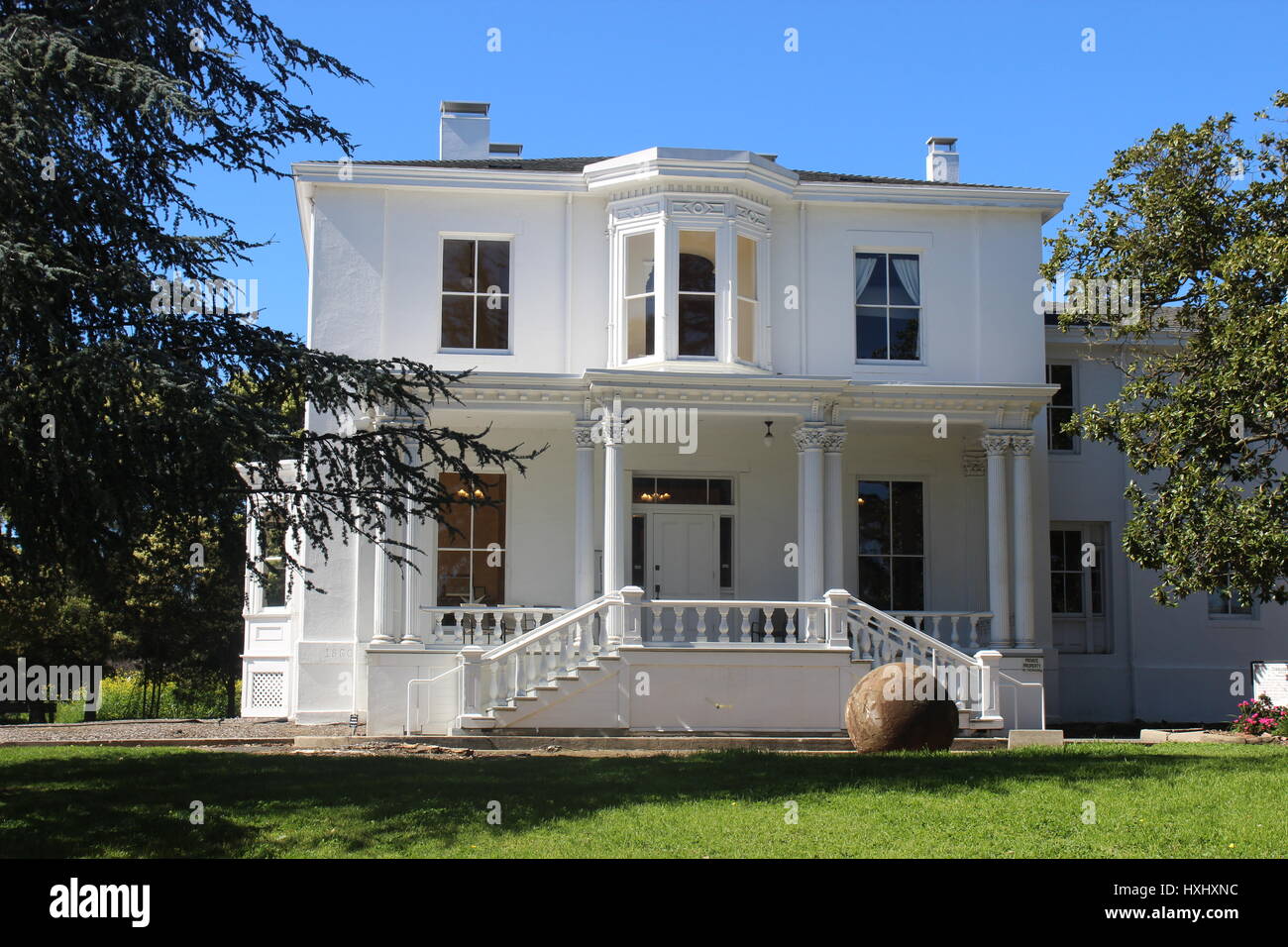 Commanding Officer's House, Benicia Arsenal, California Stock Photo - Alamy