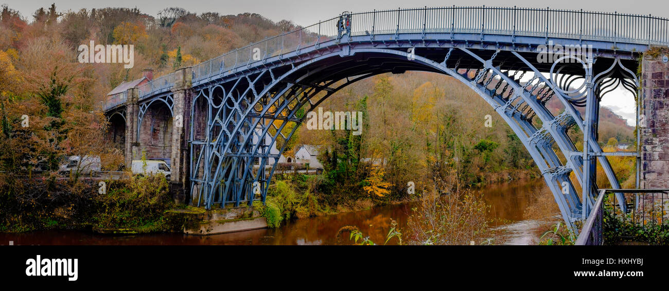 Iron bridge shropshire hi-res stock photography and images - Alamy