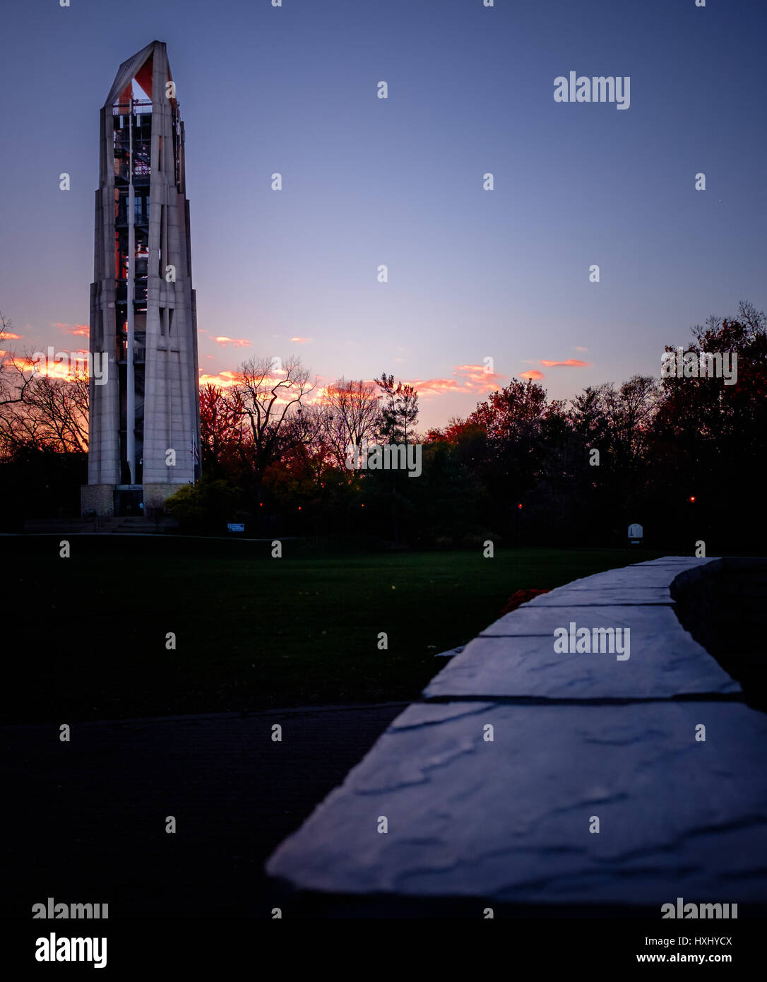 Moser Tower & Millennium Carrilon, Naperville, IL. A modern tower ...