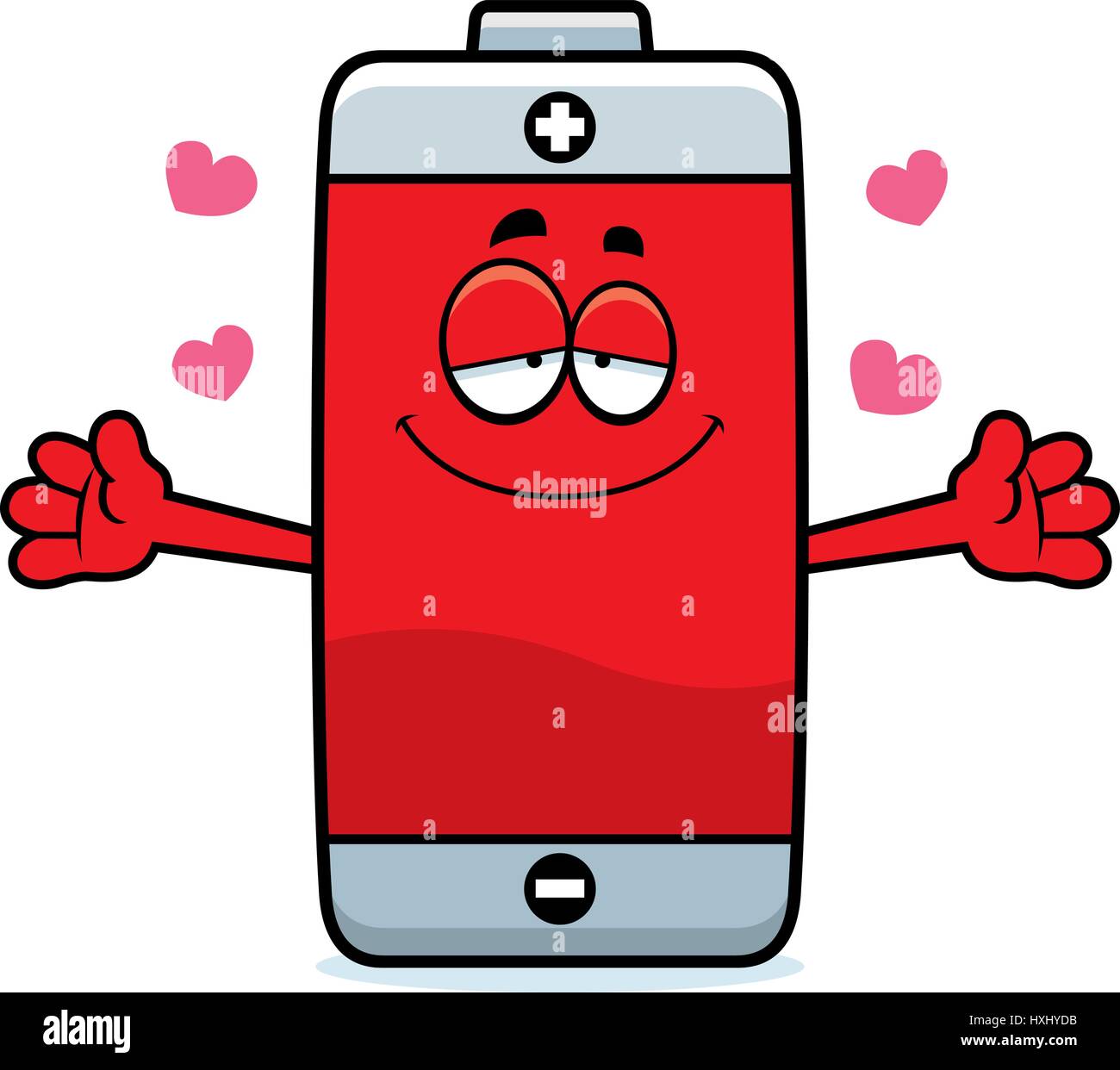 Love battery Stock Vector Images - Alamy