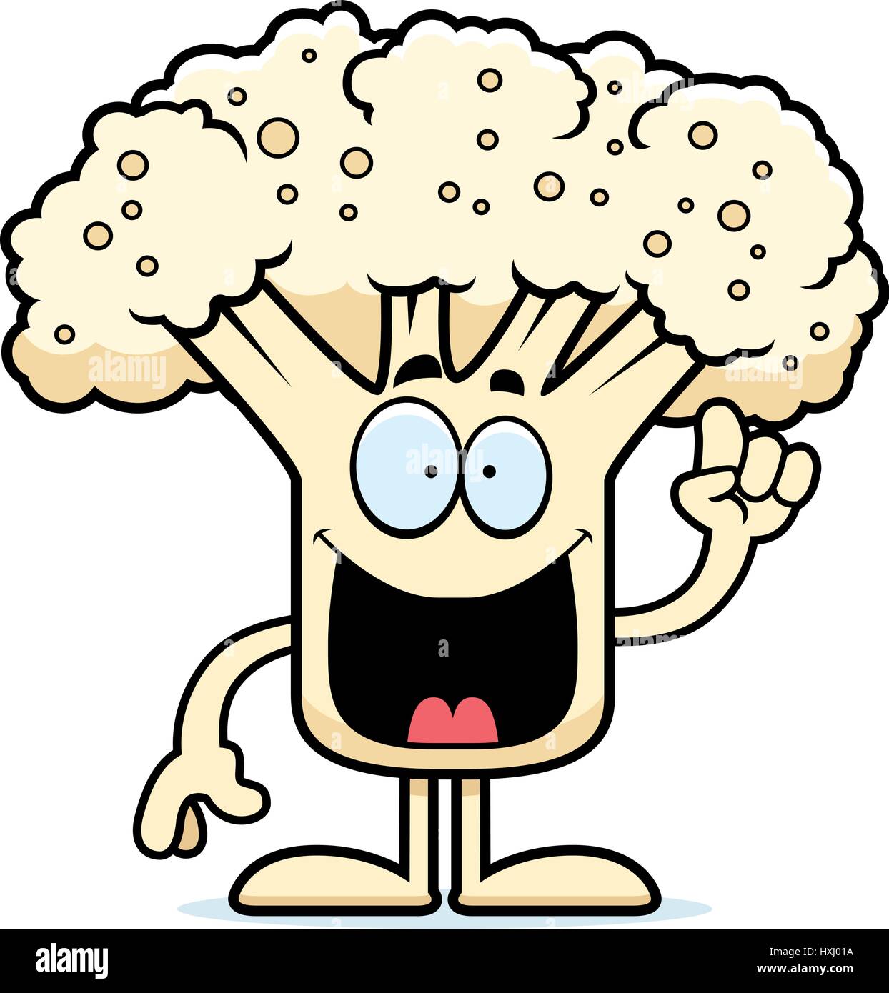 Cartoon Cauliflower