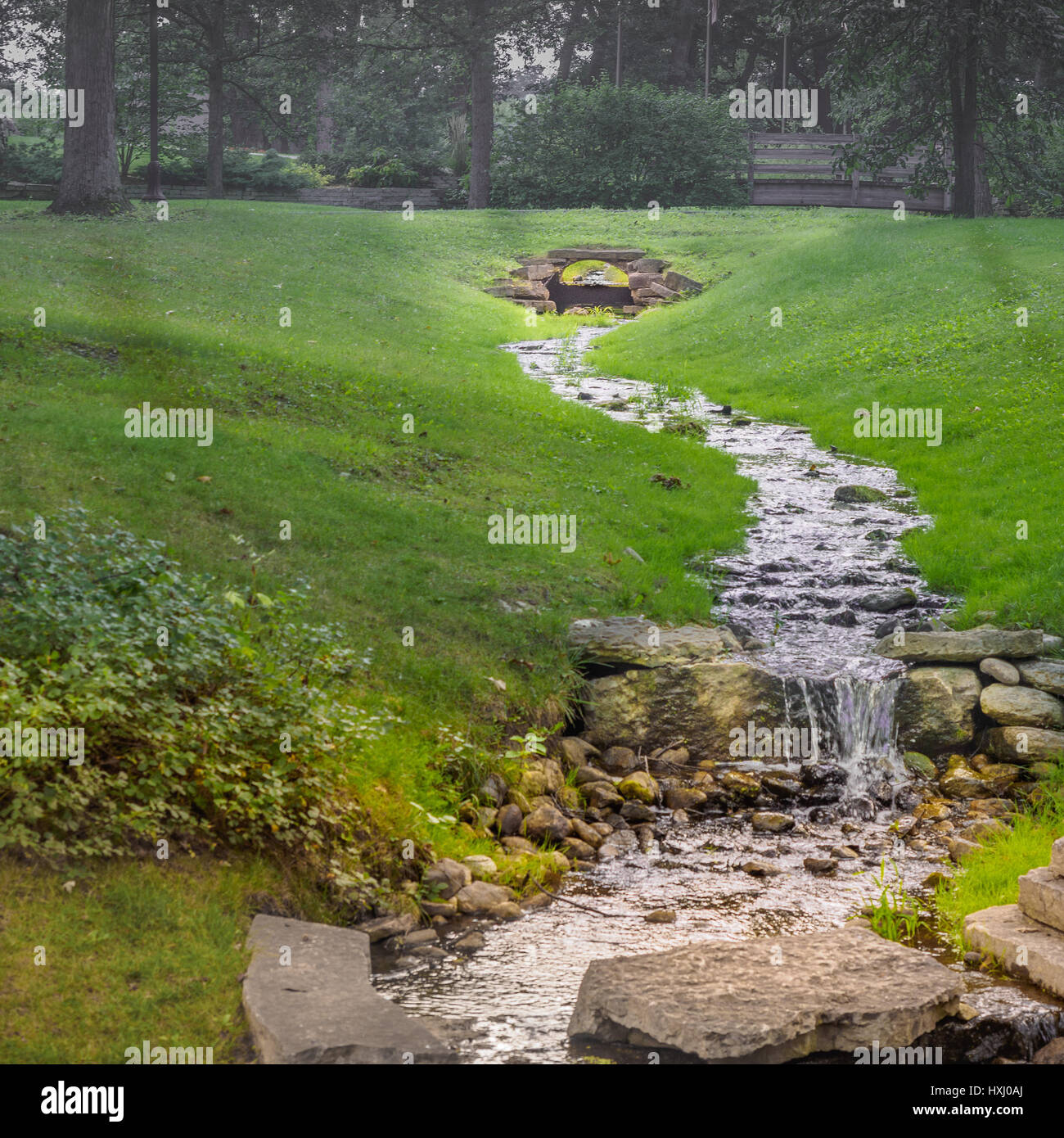Bubbling stream brook hi-res stock photography and images - Alamy