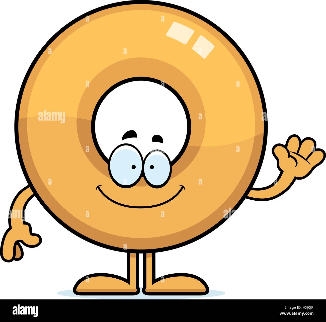 Smiling donut Stock Vector Images - Alamy