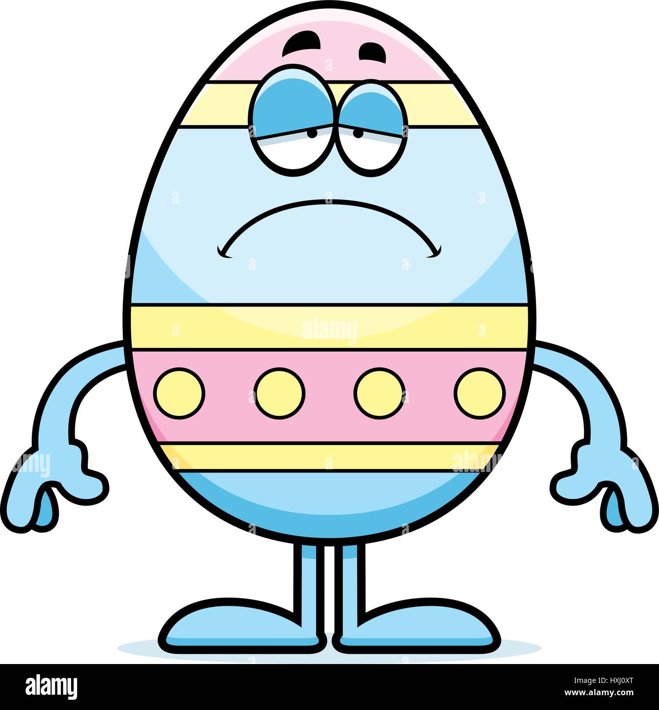 Sad Easter Bunny Clipart