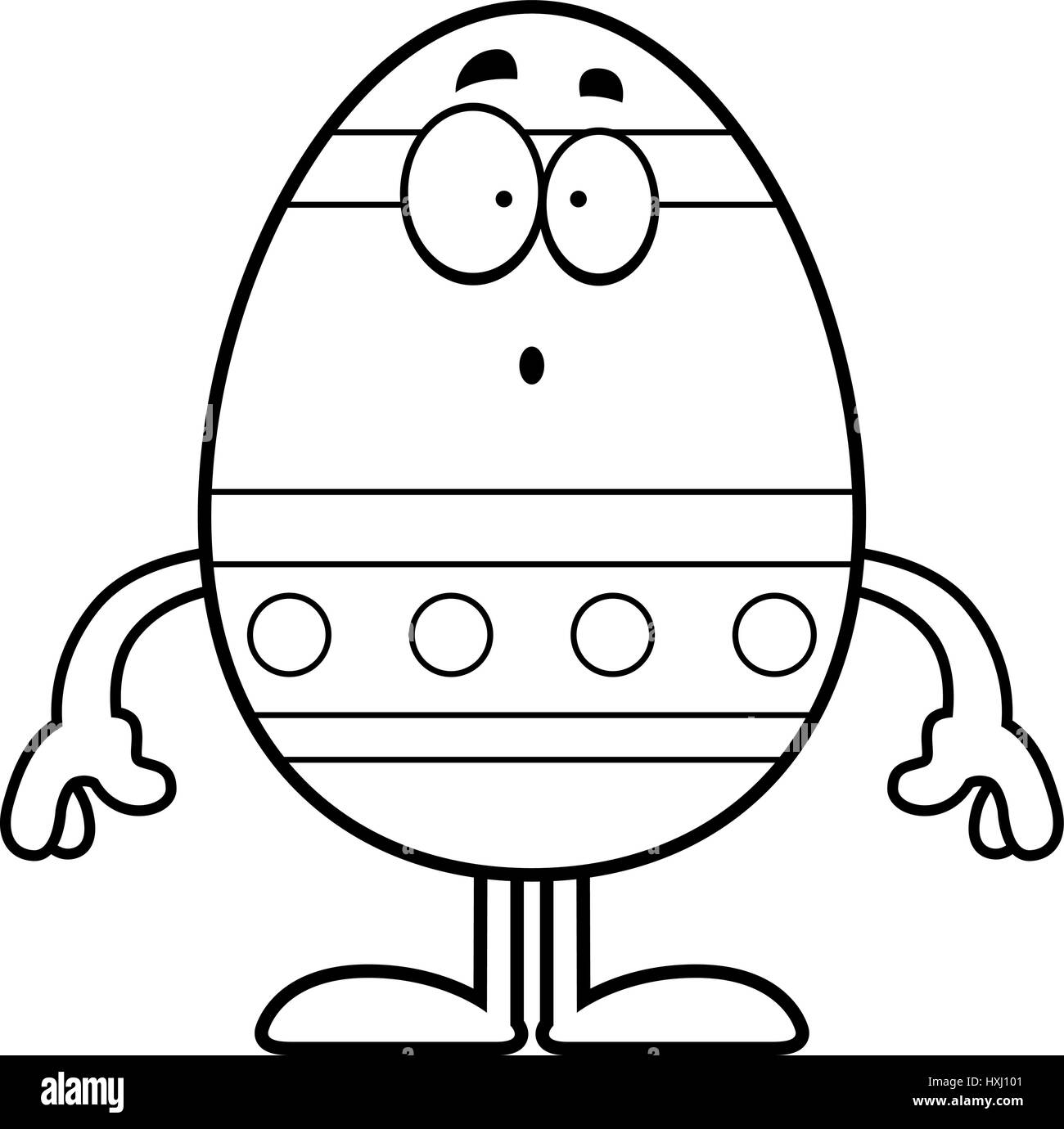 Cartoon illustration easter egg looking hi-res stock photography and ...