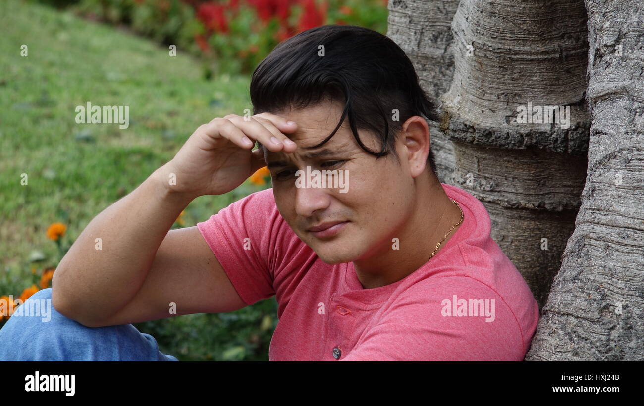 Adult male sadness depression hi-res stock photography and images - Alamy