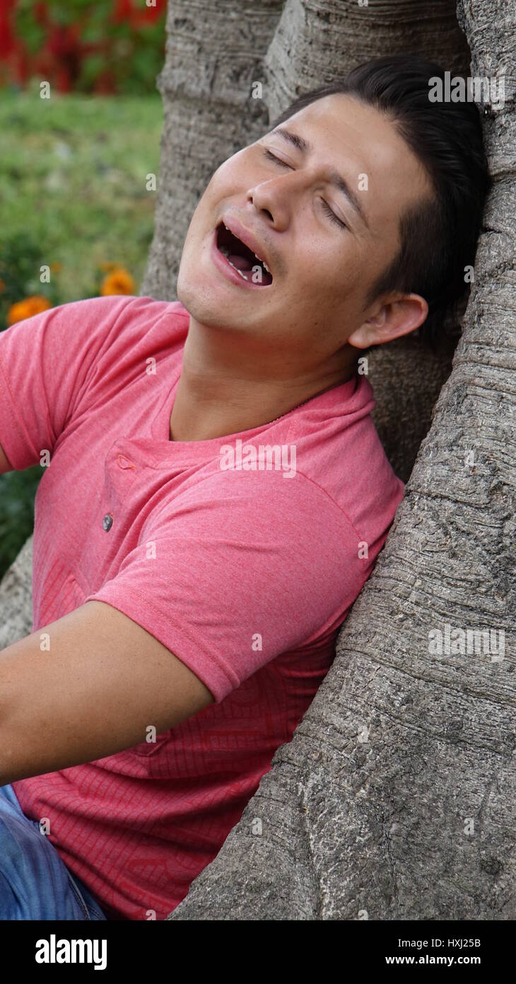 Crying And Emotional Pain Stock Photo - Alamy