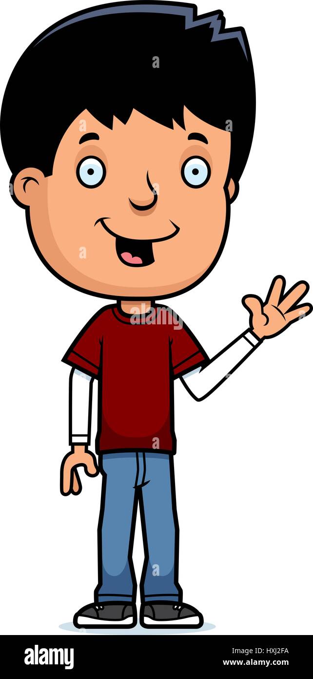 Teenage Boy Clipart Brown Hair