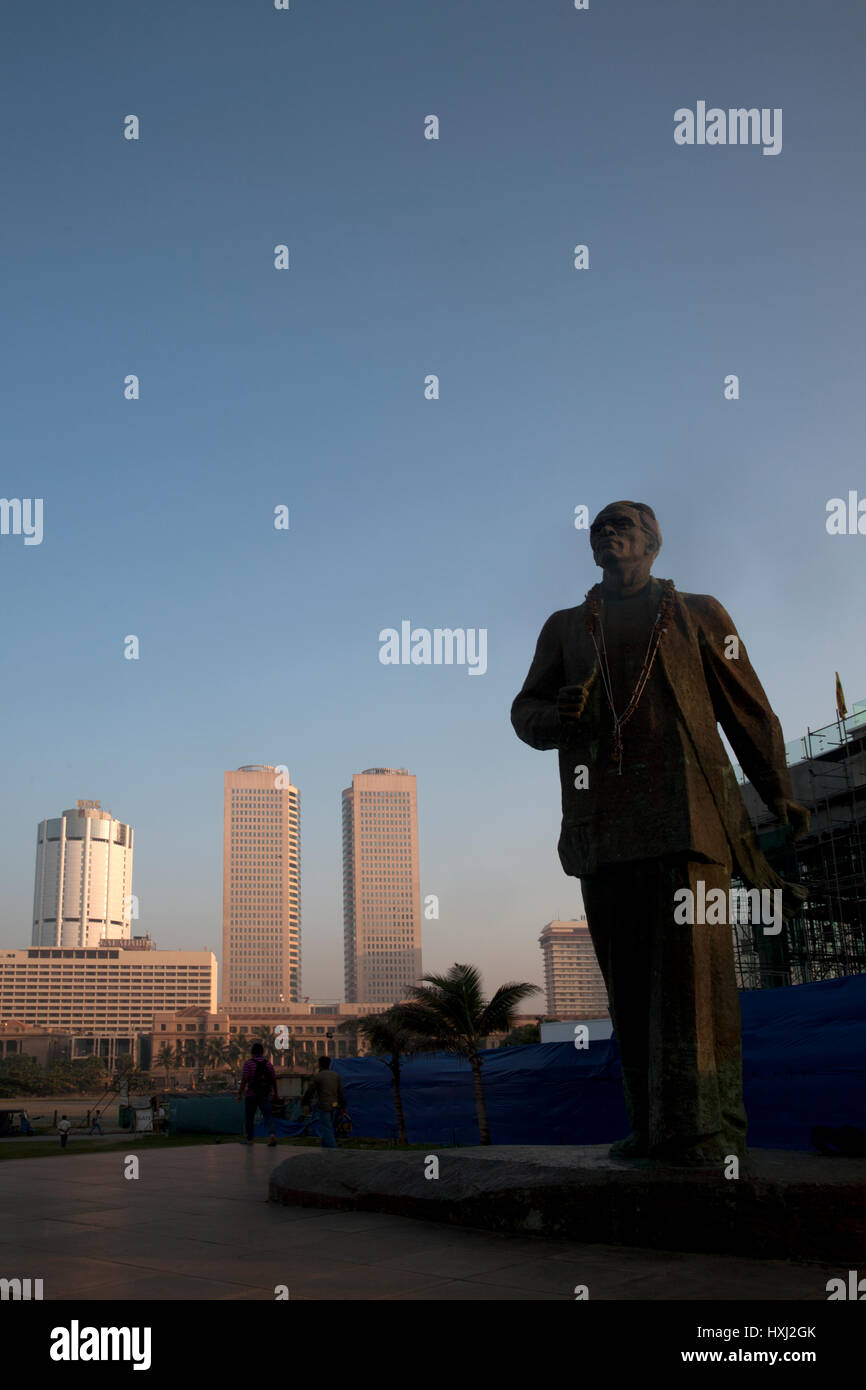 galle face green colombo sri lanka Stock Photo - Alamy