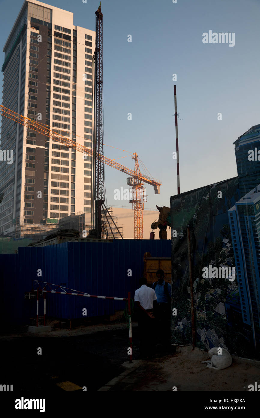 galle face green colombo sri lanka Stock Photo - Alamy