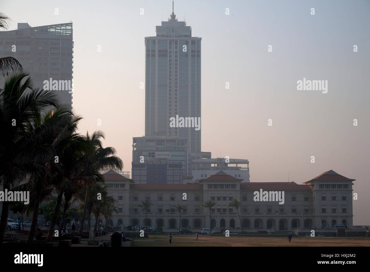 galle face green colombo sri lanka Stock Photo - Alamy