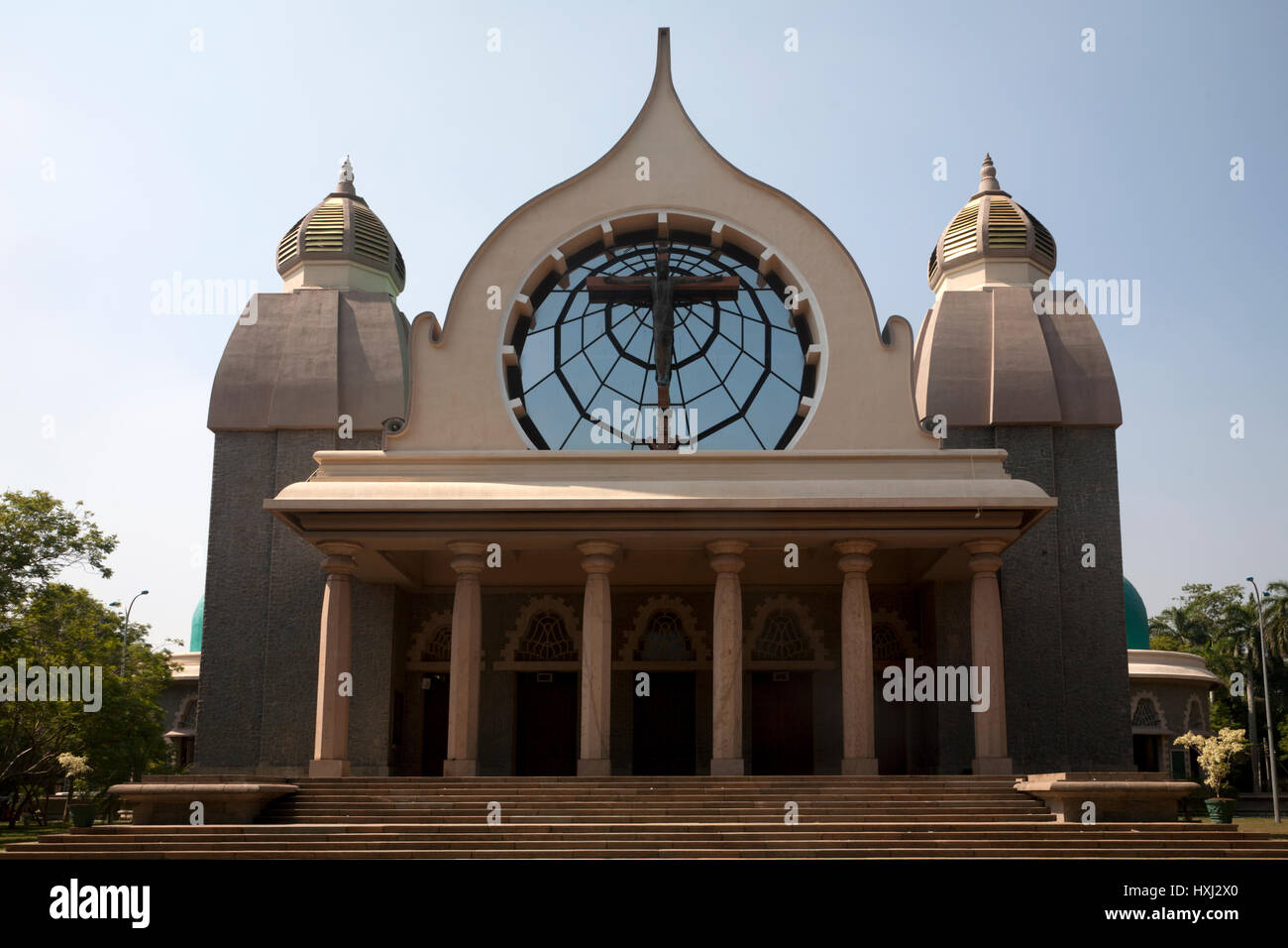 Basilica of our lady of lanka tewatte ragama sri lanka Stock Photo - Alamy