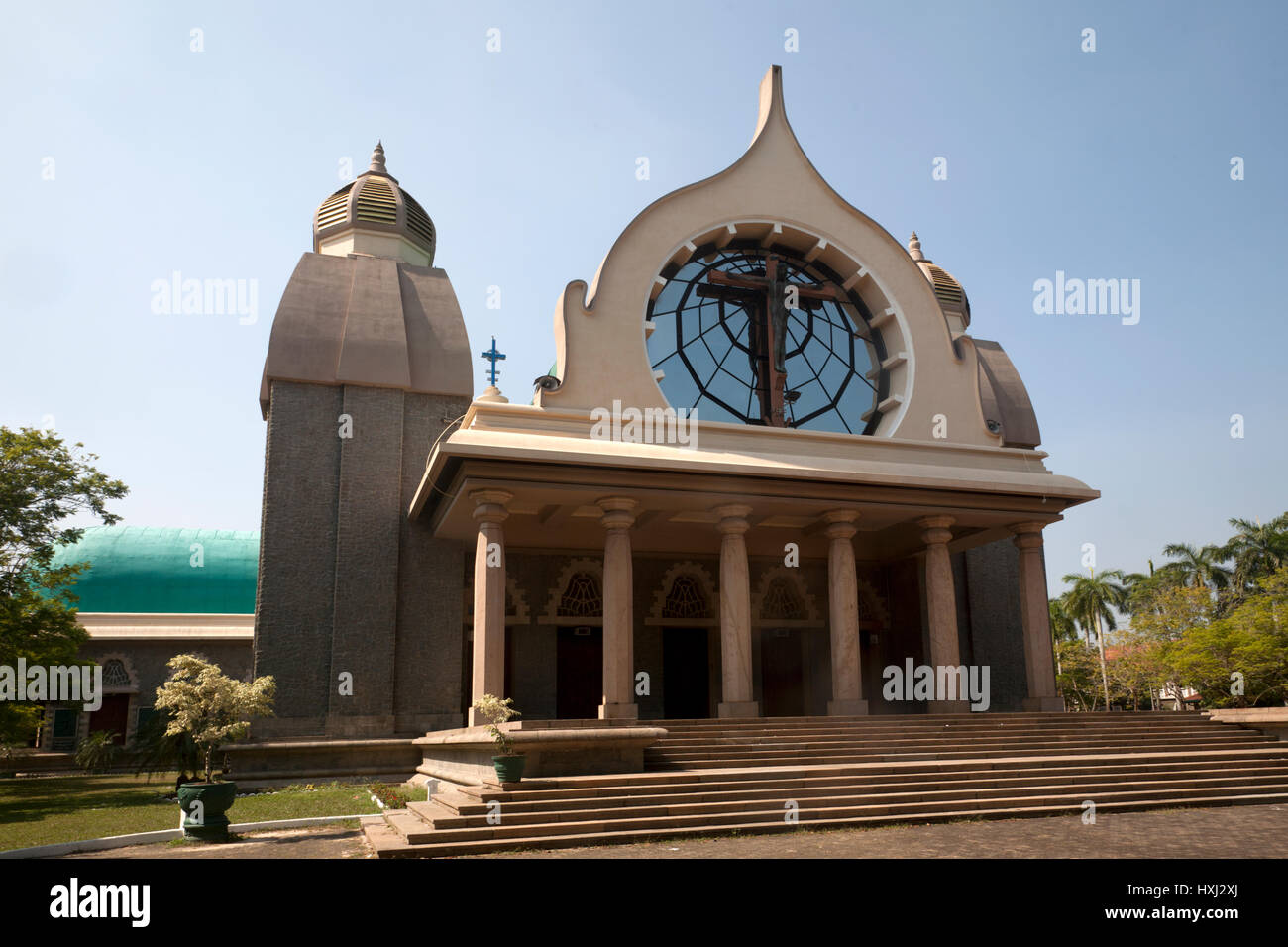 Basilica of our lady of lanka tewatte ragama sri lanka Stock Photo - Alamy