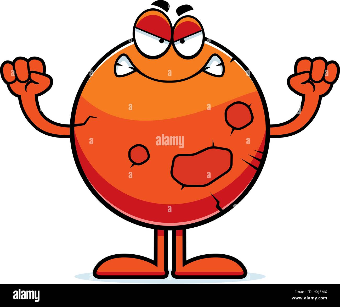 Angry planet Stock Vector Images - Alamy
