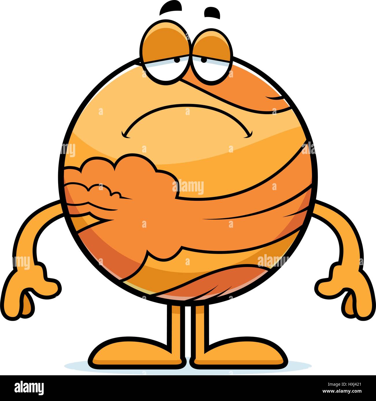 Venus planet cartoon hi-res stock photography and images - Alamy