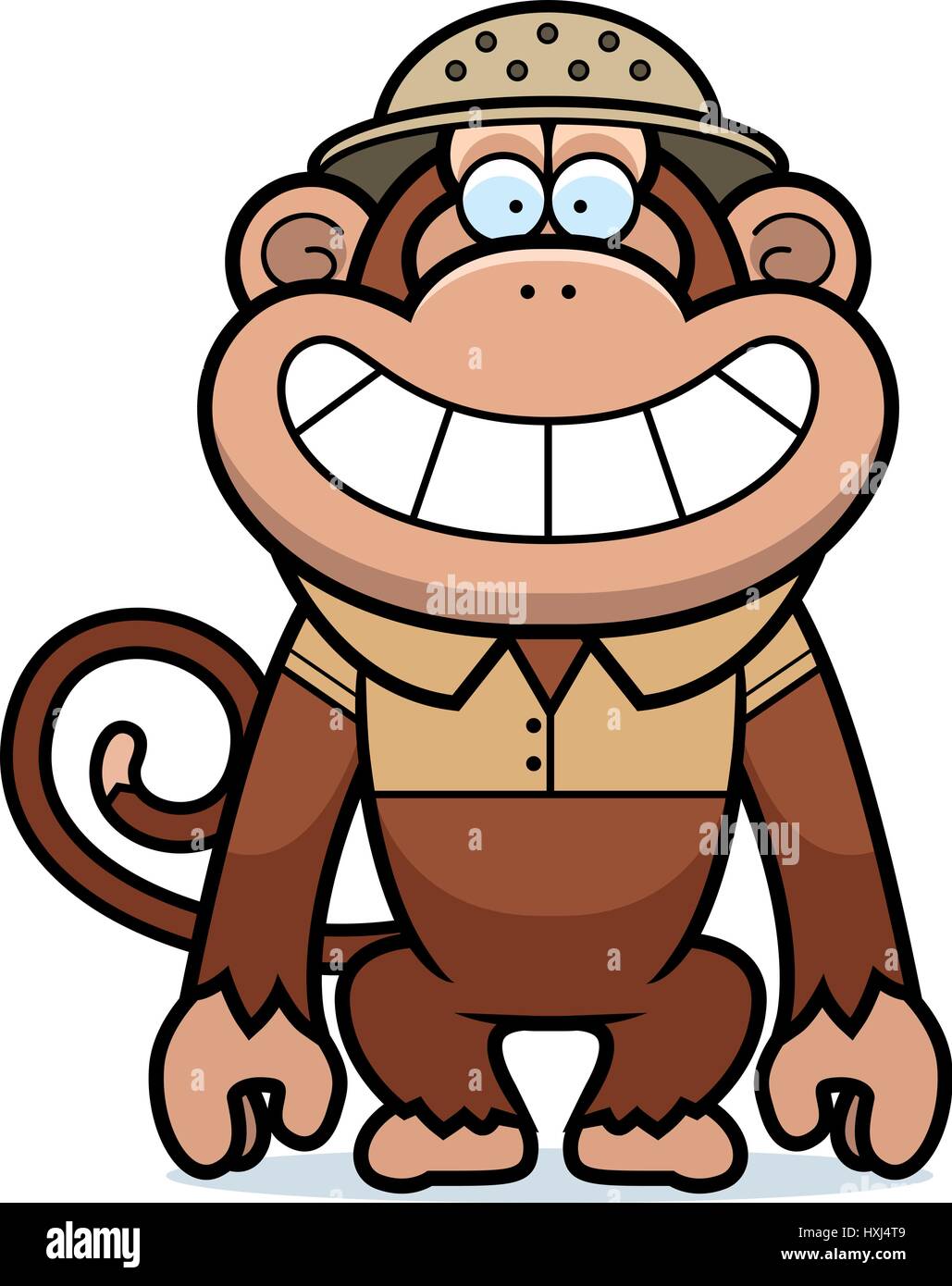 Zookeeper monkey hi-res stock photography and images - Alamy