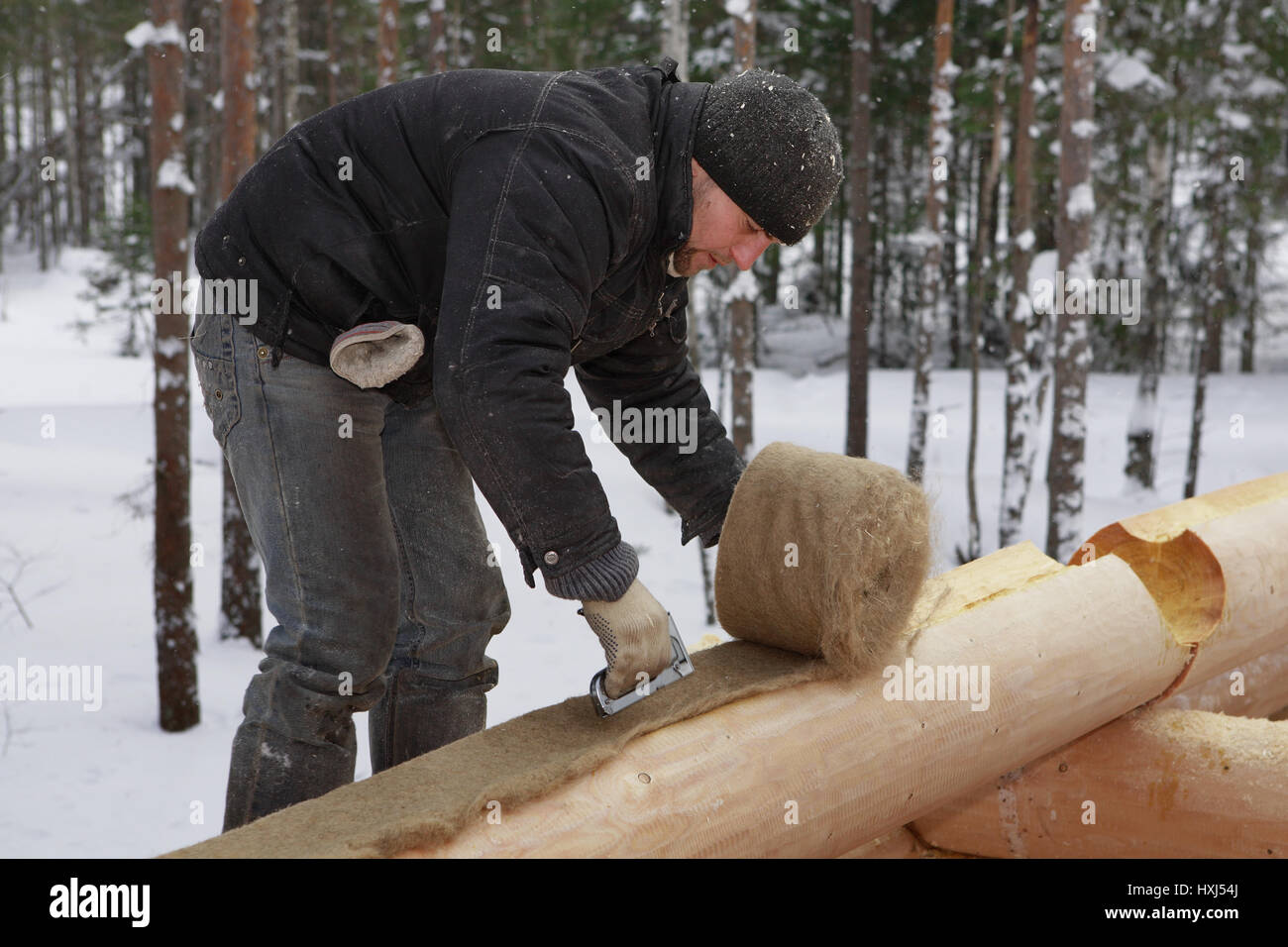 Jute insulation hi-res stock photography and images - Alamy