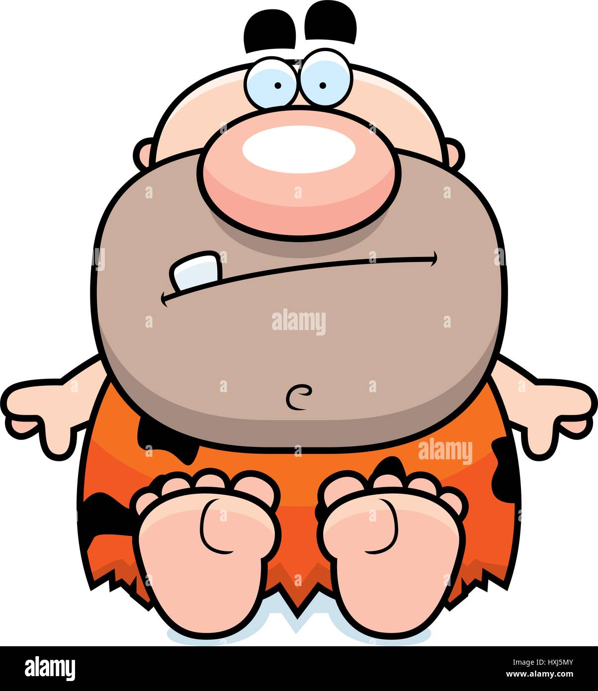 Barefoot man sitting Stock Vector Images - Alamy