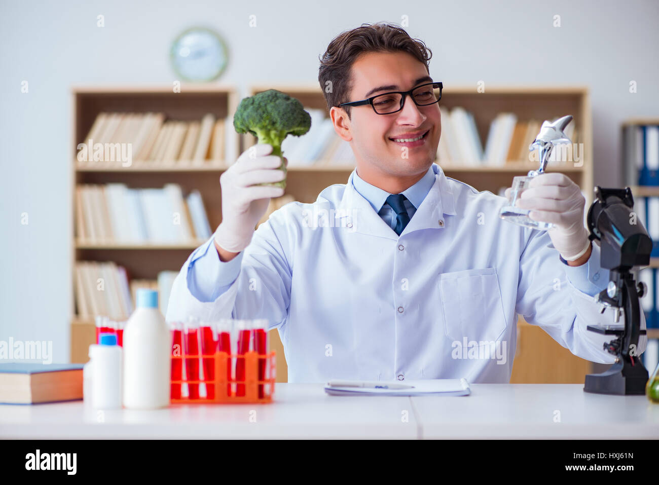 Doctor scientist receiving prize for his research discovery Stock Photo ...