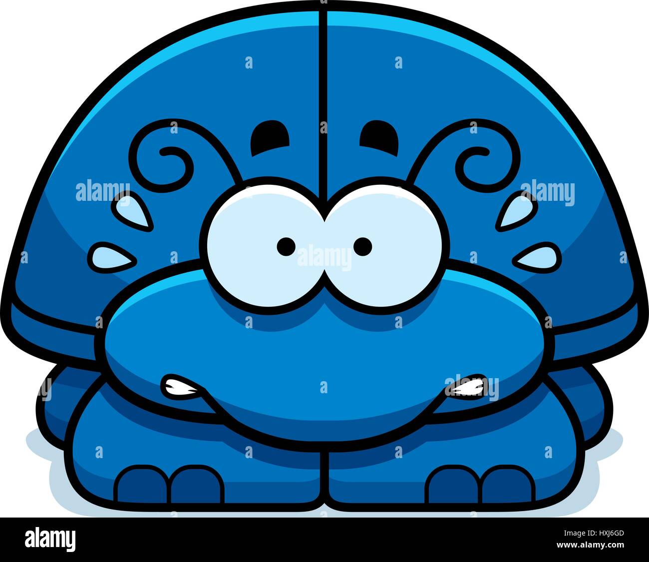 Nervous animal Stock Vector Images - Alamy