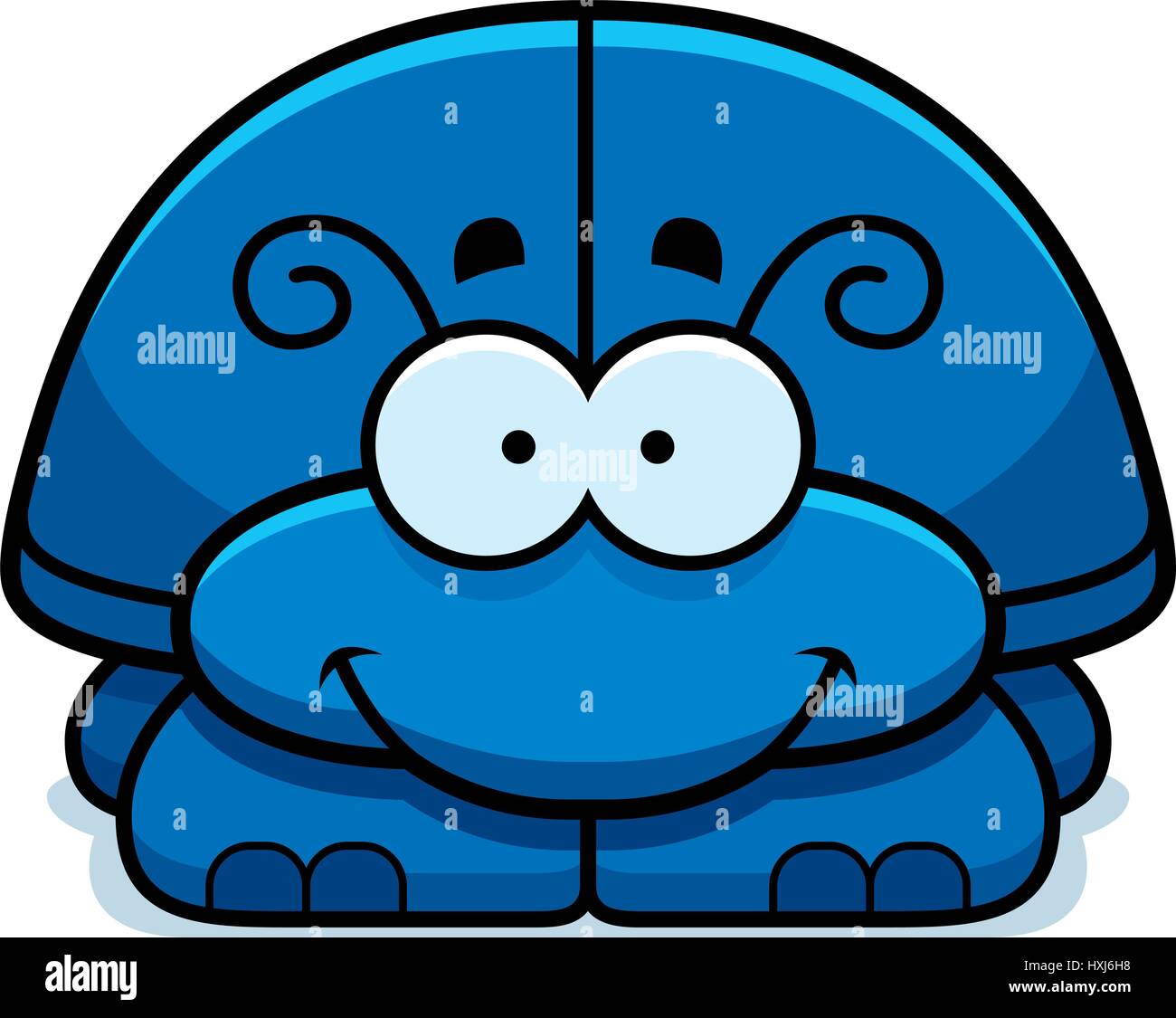Blue beetle Stock Vector Images - Alamy