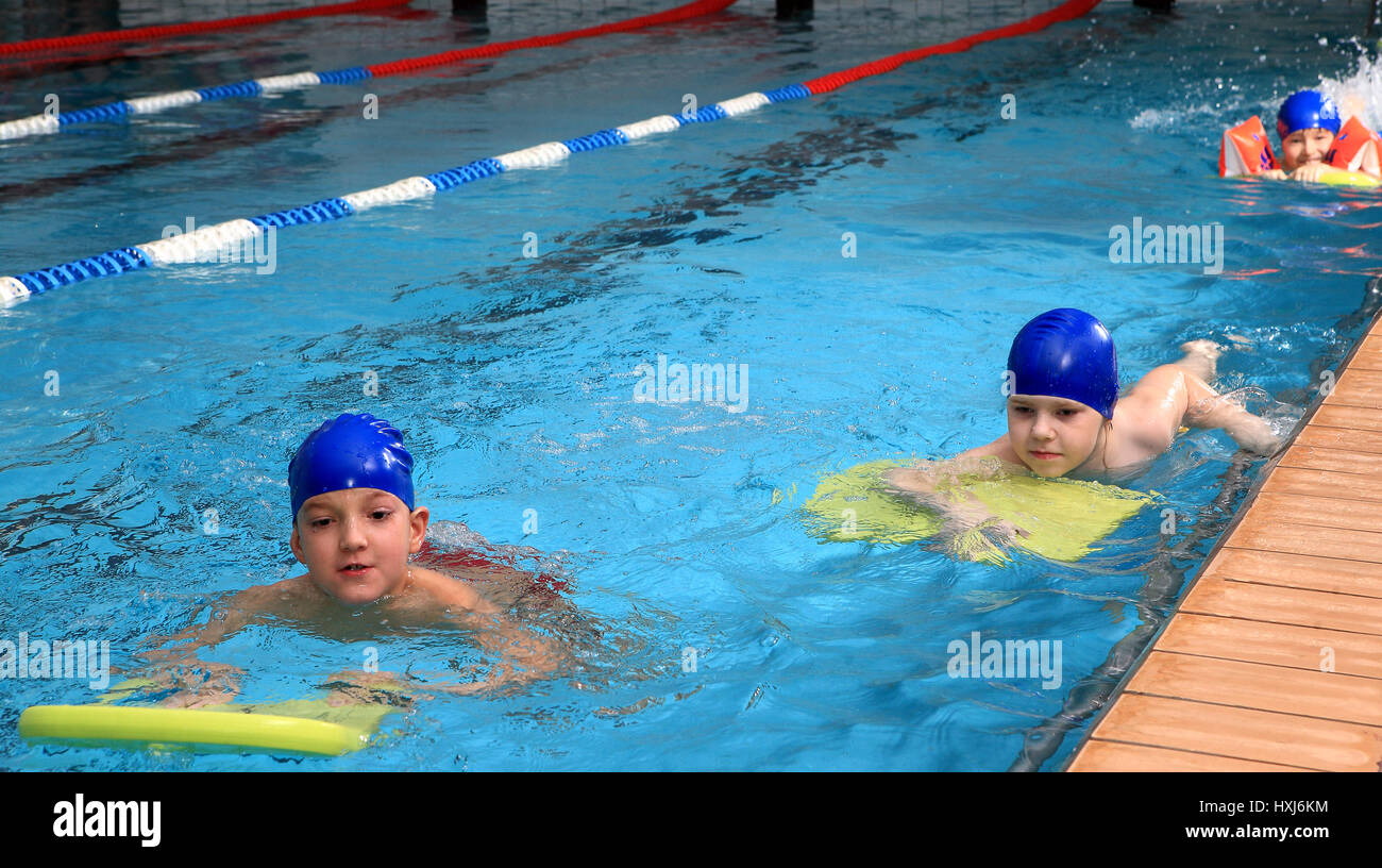 Swimming school age hi-res stock photography and images - Alamy