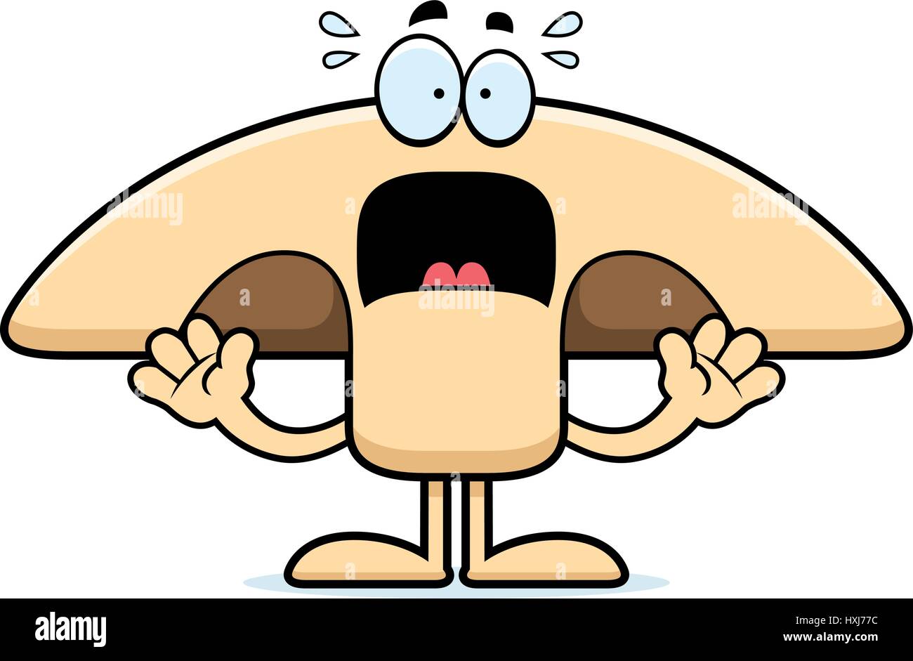 Sweating mushroom Stock Vector Images - Alamy