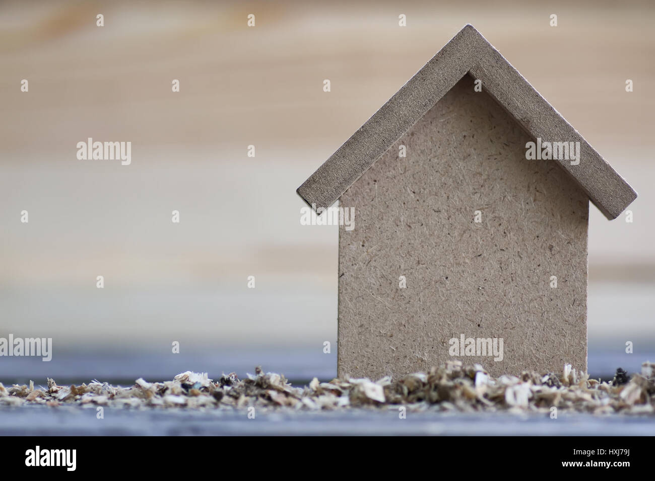 house real estate shape Stock Photo - Alamy