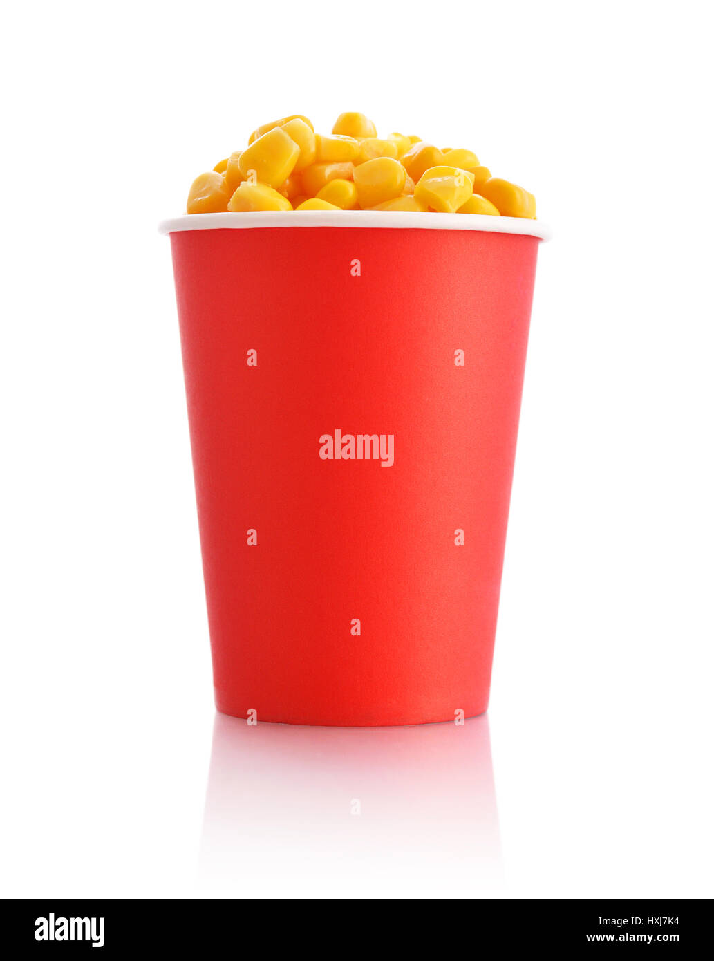 Boiled corn kernels in white hi-res stock photography and images - Alamy