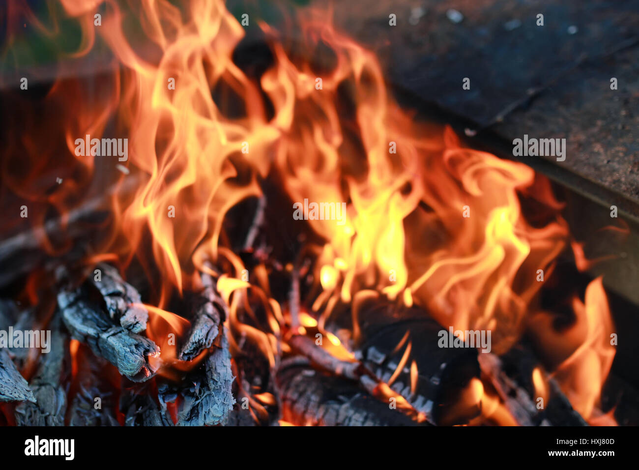 coal and fire flame Stock Photo - Alamy