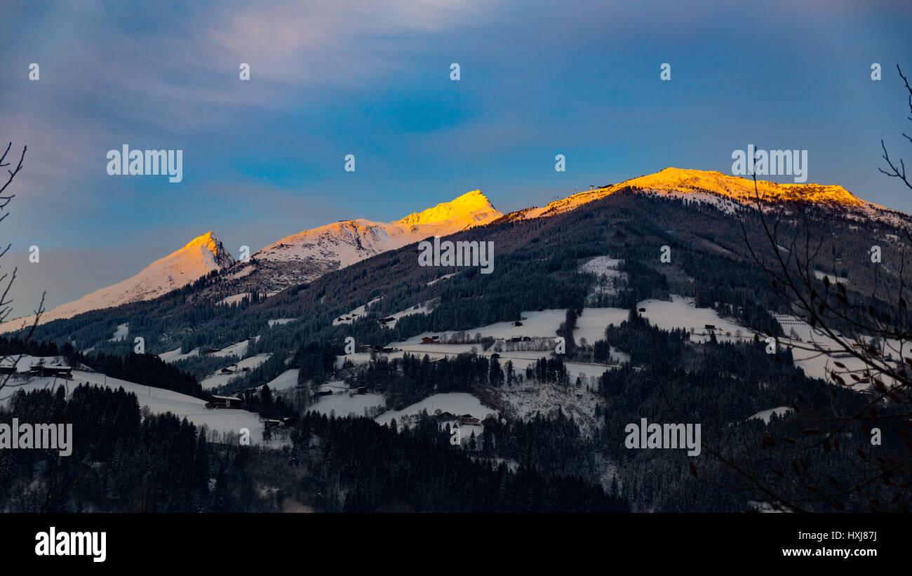 Beautiful alpenglow hi-res stock photography and images - Alamy