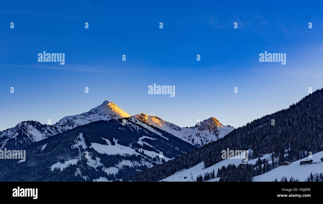 Alpine alpenglow hi-res stock photography and images - Alamy