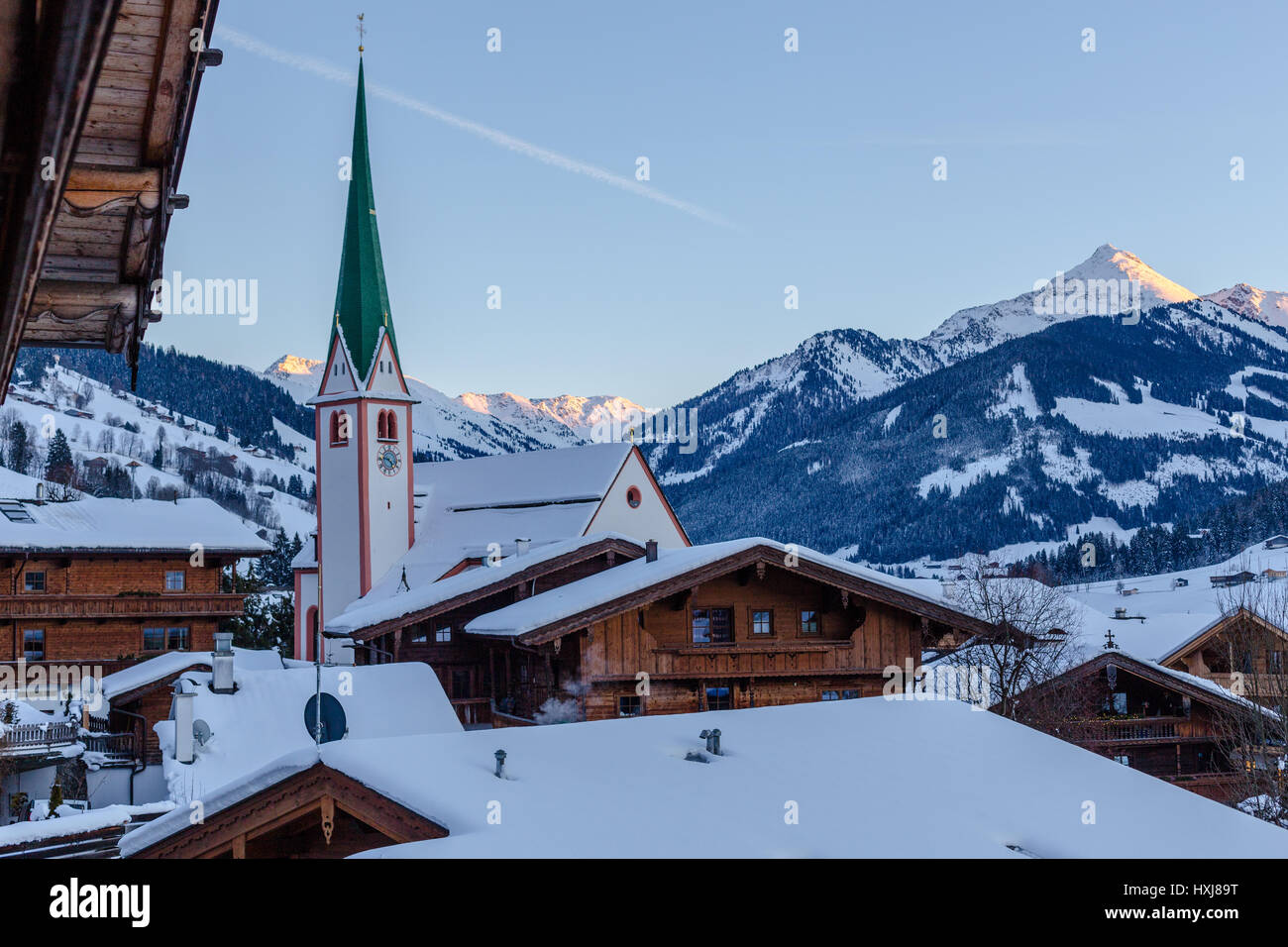 Alpine alpenglow hi-res stock photography and images - Alamy